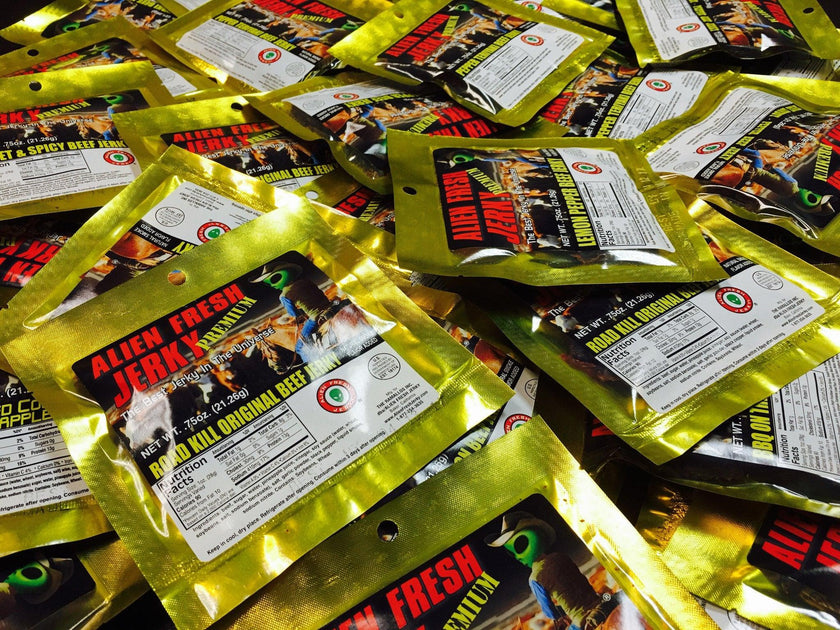 Travel Packs | Alien Fresh Jerky | Space-Themed Gifts