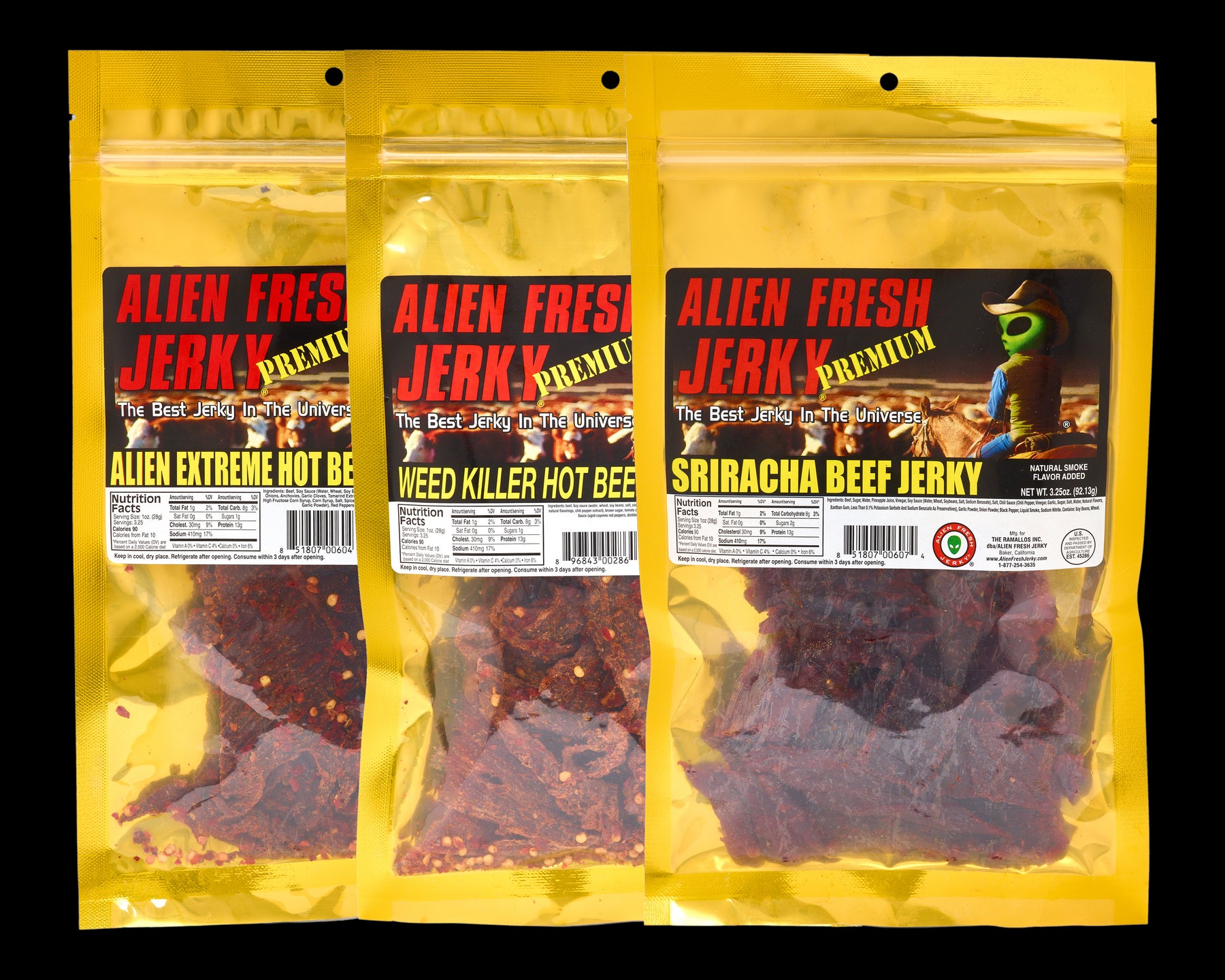 All Jerky | Alien Fresh Jerky | Baker, CA