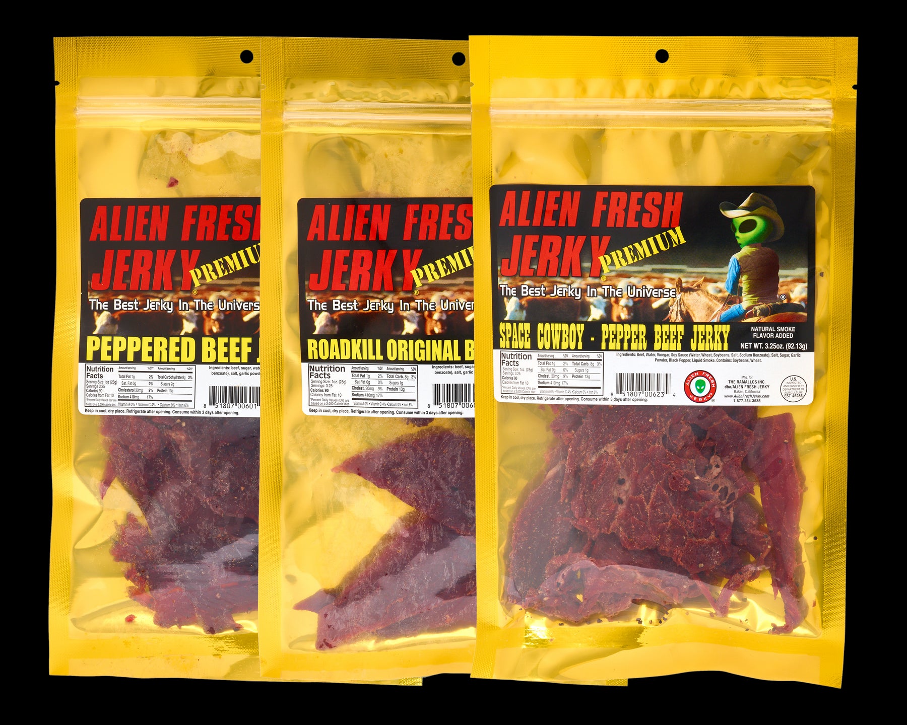 Alien Fresh Jerky | Novelty Jerky Store and UFO Attraction | Baker, CA