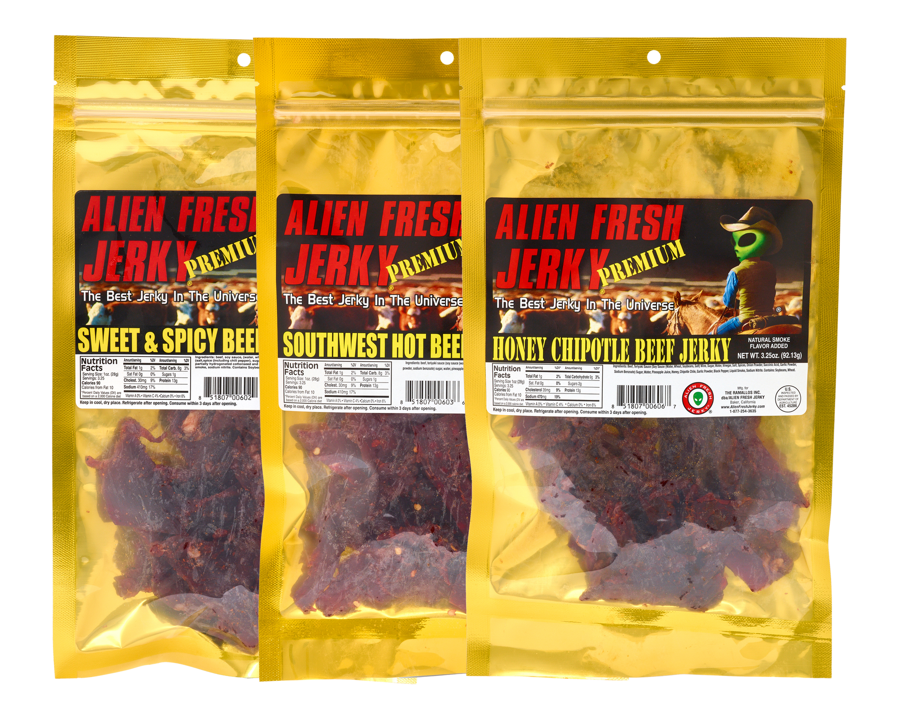 Alien Fresh Jerky | Novelty Jerky Store and UFO Attraction | Baker, CA