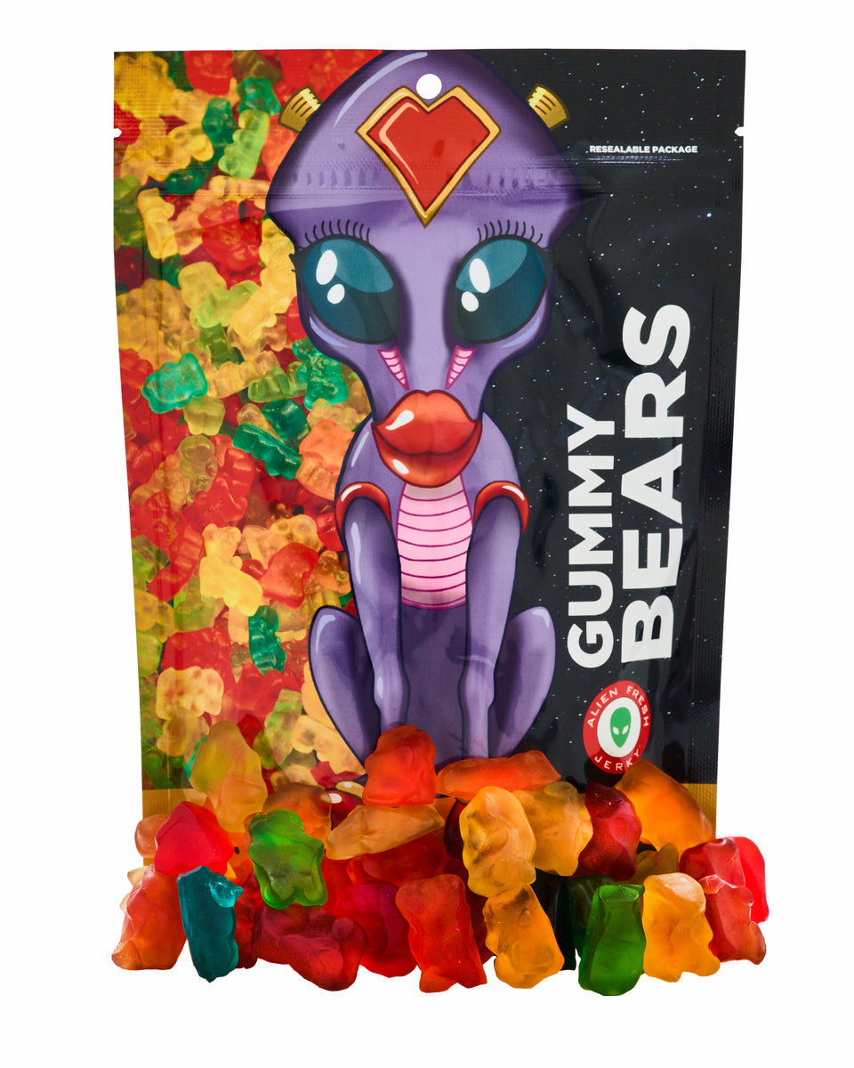 Alien Candy - Gummy Bears – Alien Fresh Jerky