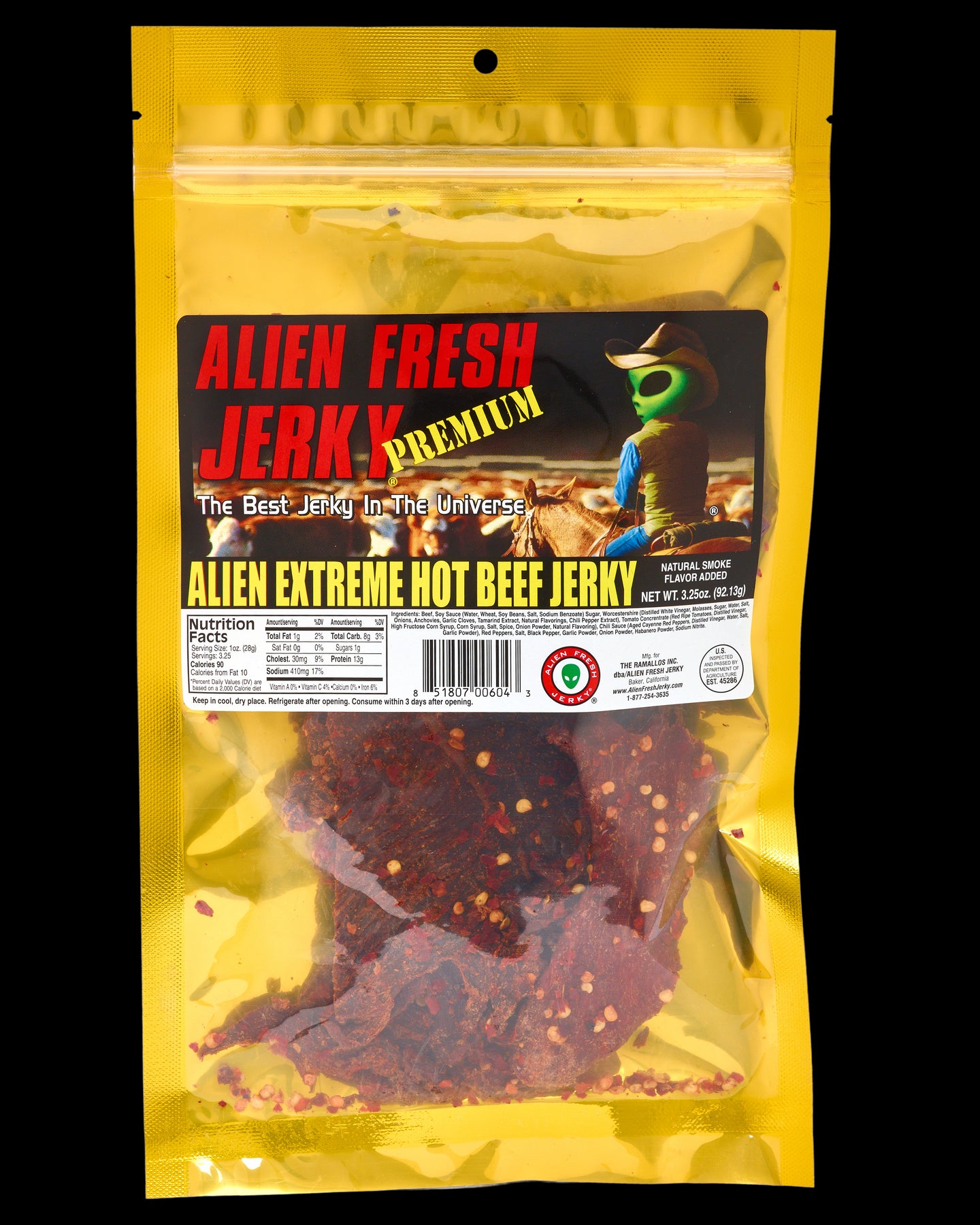 Alien Fresh Jerky | Novelty Jerky Store and UFO Attraction | Baker, CA