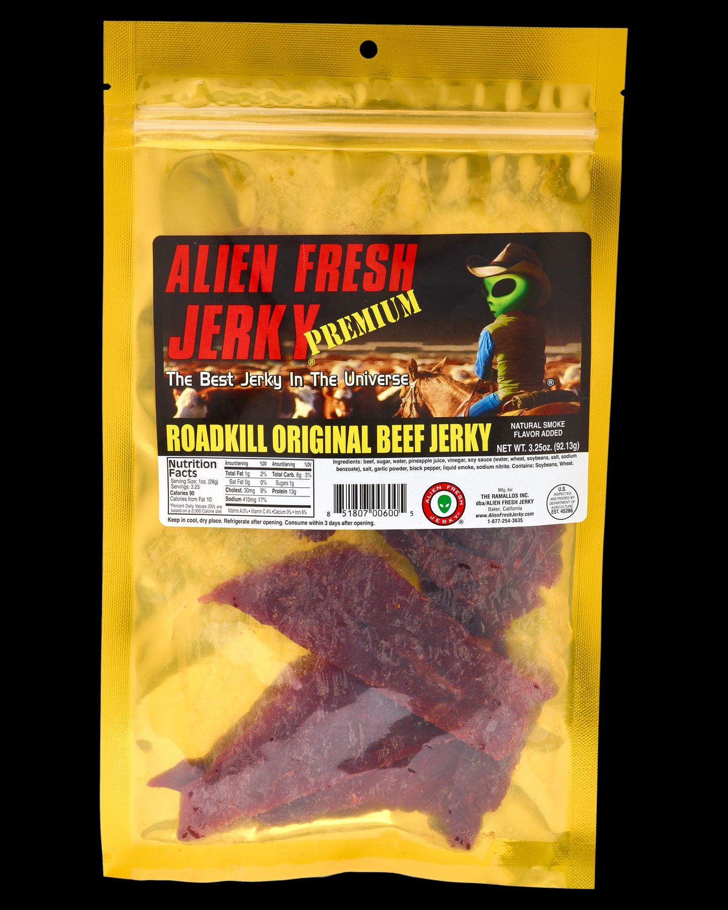 Alien Fresh Jerky | Novelty Jerky Store and UFO Attraction | Baker, CA