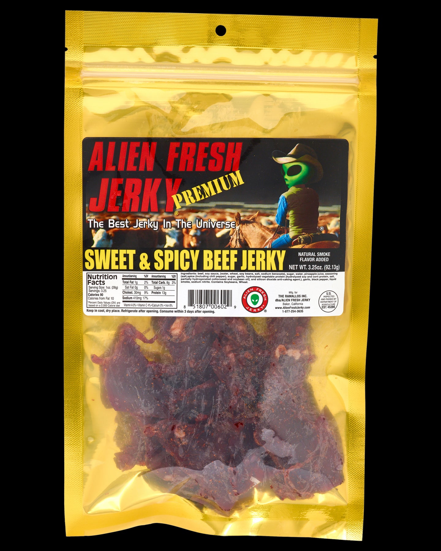 Alien Fresh Jerky | Novelty Jerky Store and UFO Attraction | Baker, CA