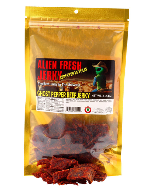 Texas Style Beef Jerky Collection | Alien Fresh Jerky | Baker, CA